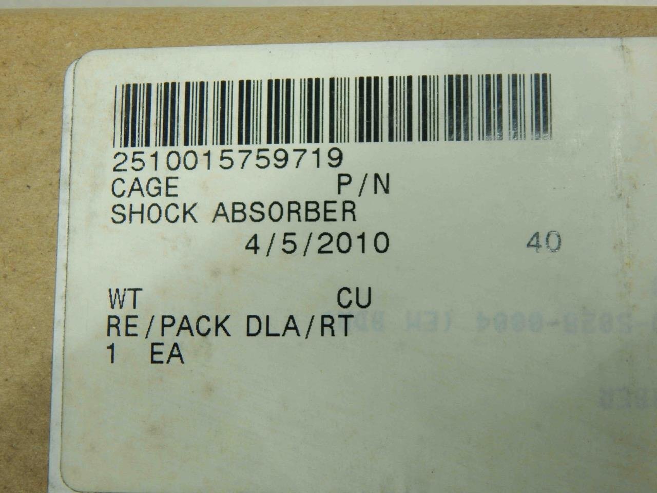 General Dynamics R0085307, R0085307-0301, 2510015759719, Shock Absorber ...