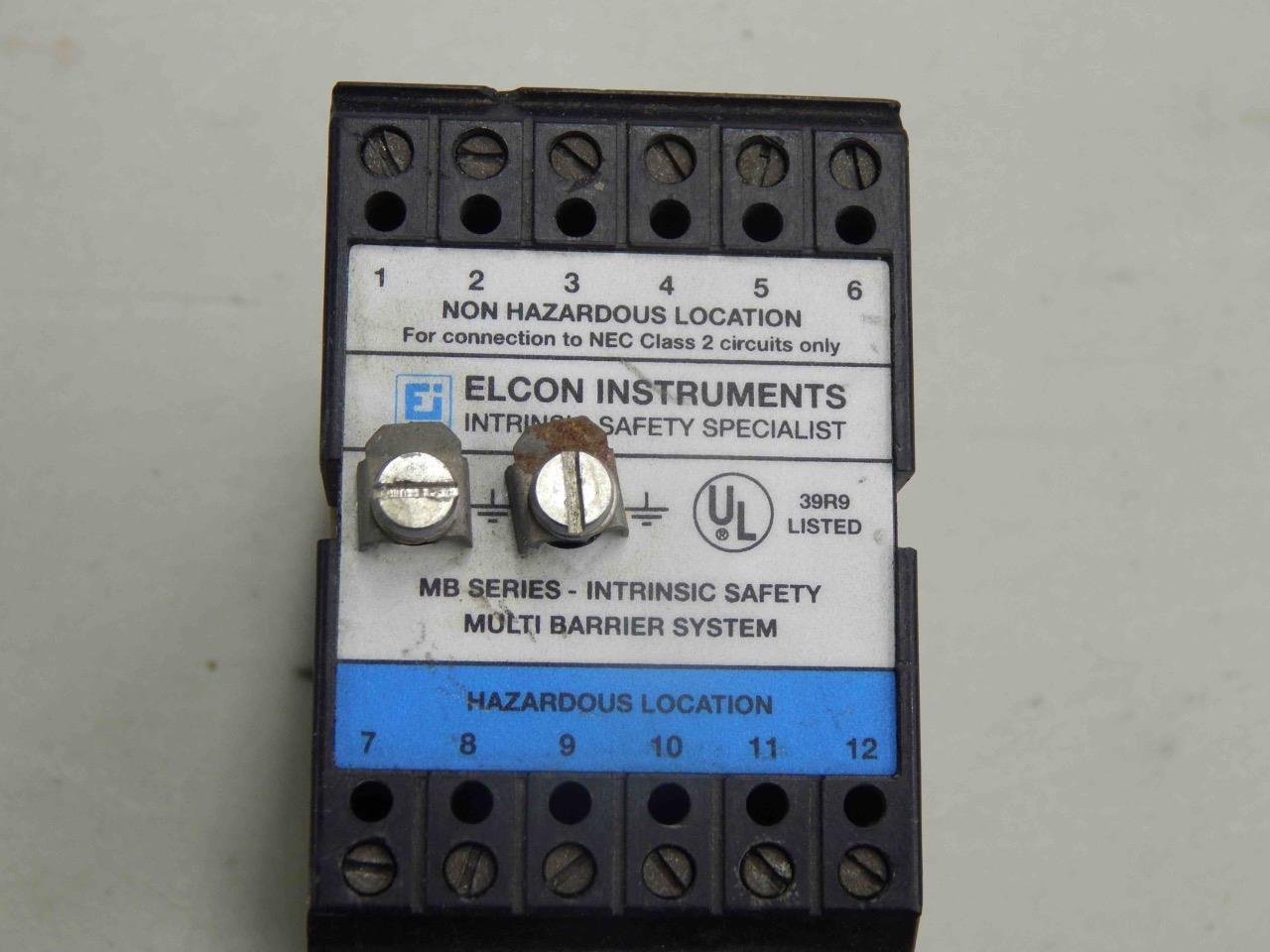 #54 Elcon Instruments MB 4/2/9AC Multi Barrier Module – MC-Sales, llc