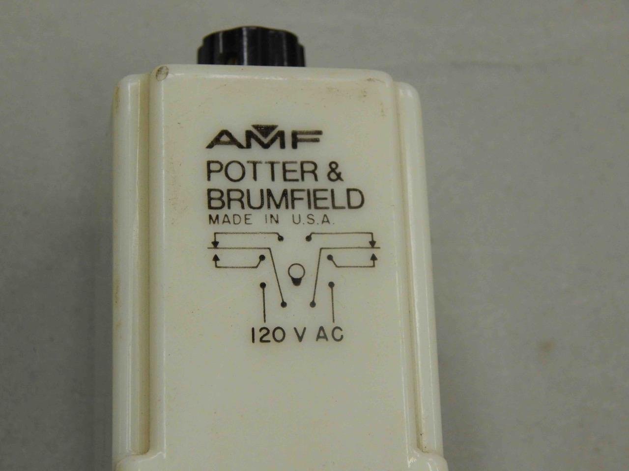 #85 Potter & Brumfield CHB-38-70001 Time Delay Relay 1.0 to 10 Sec ...