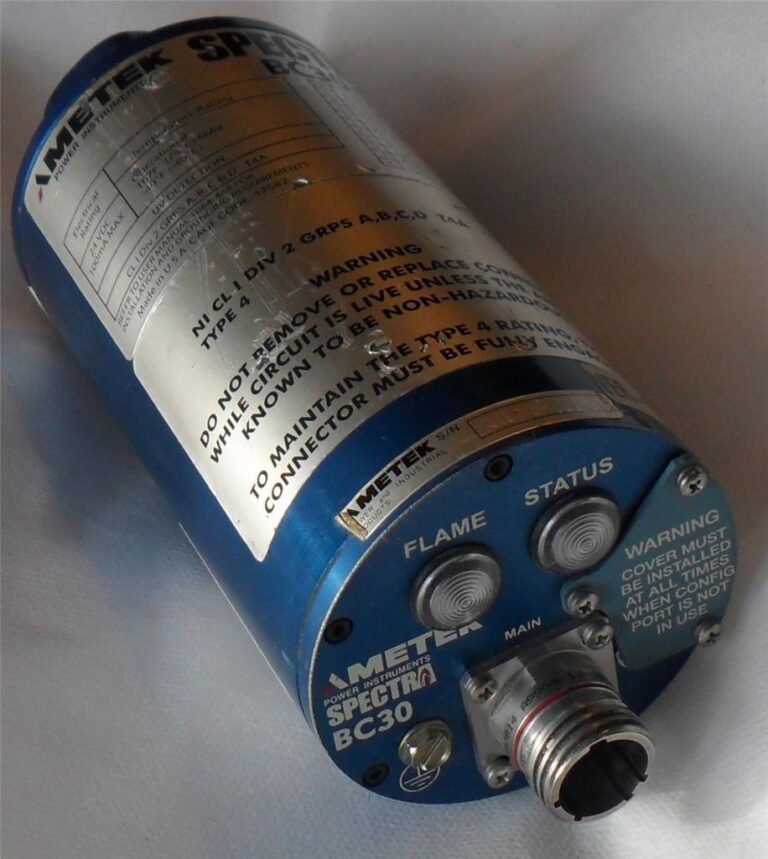 Ametek Spectra BC30-UV Flame Sensor Ver-1.44 BC30 UV /// BC30UV – MC ...