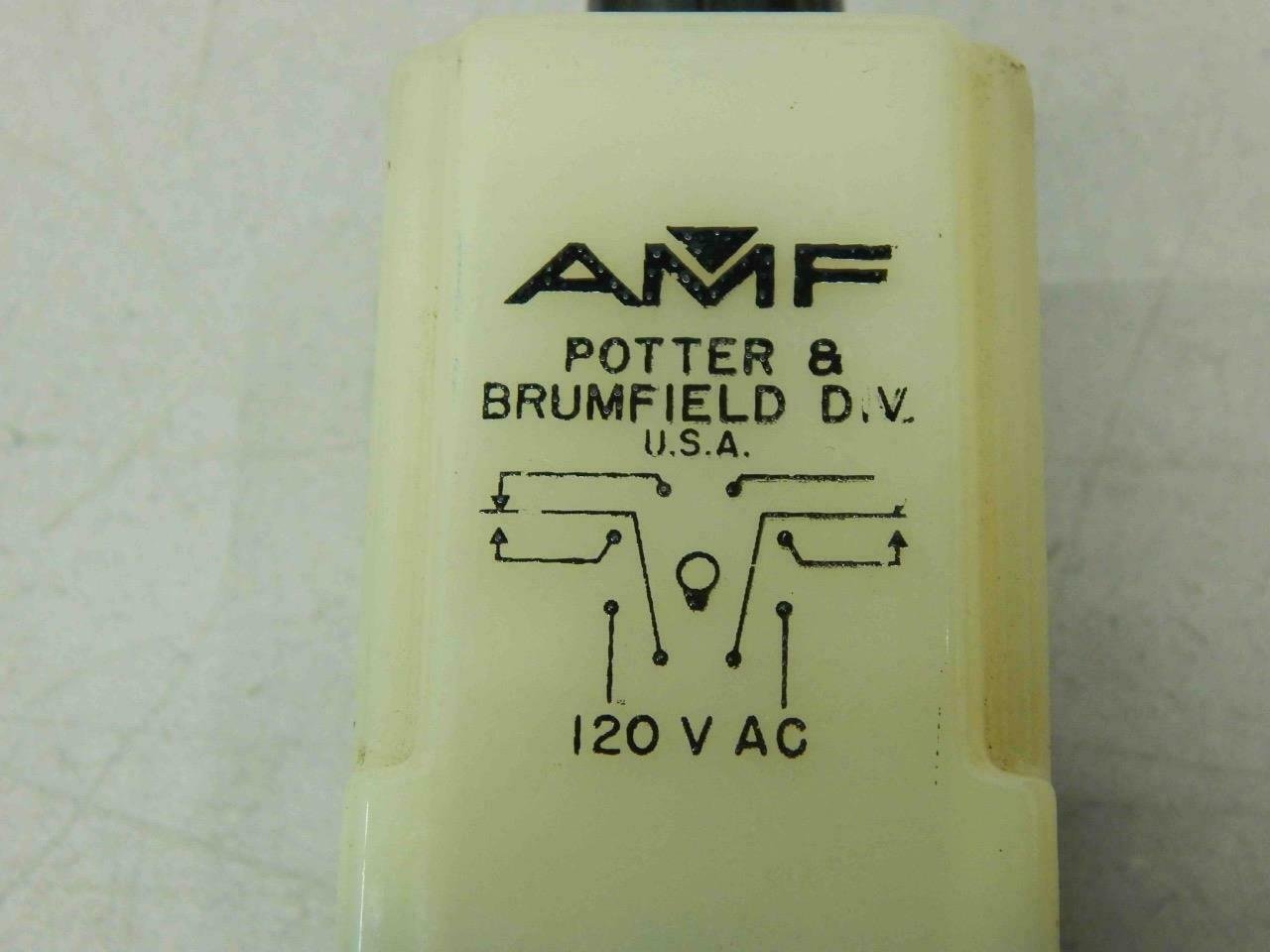 Potter & Brumfield CHB-38-70001, Time Delay Relay, 1.0 To 10Sec, 120Vac ...