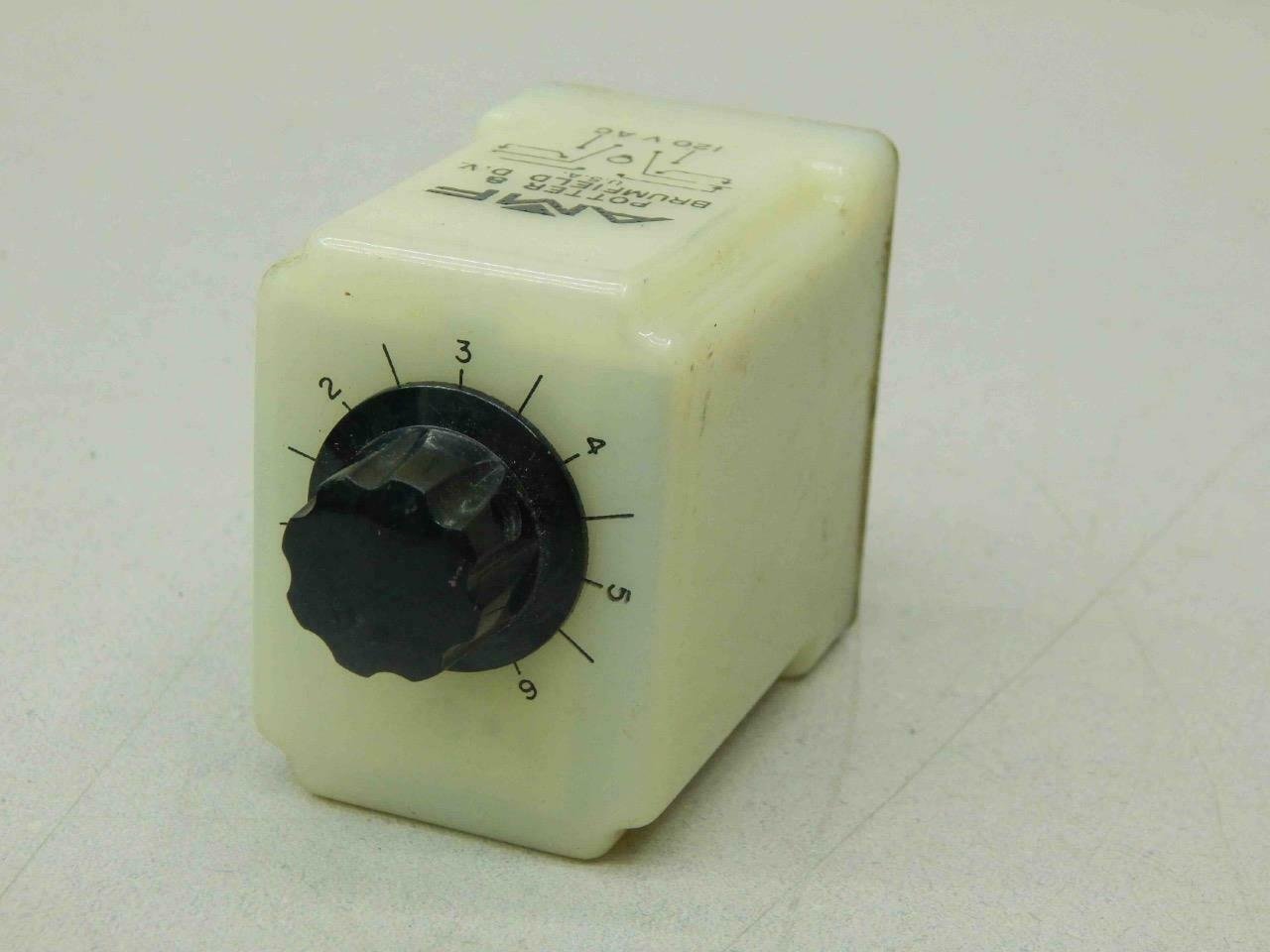 Potter & Brumfield CHB-38-70001, Time Delay Relay, 1.0 To 10Sec, 120Vac ...