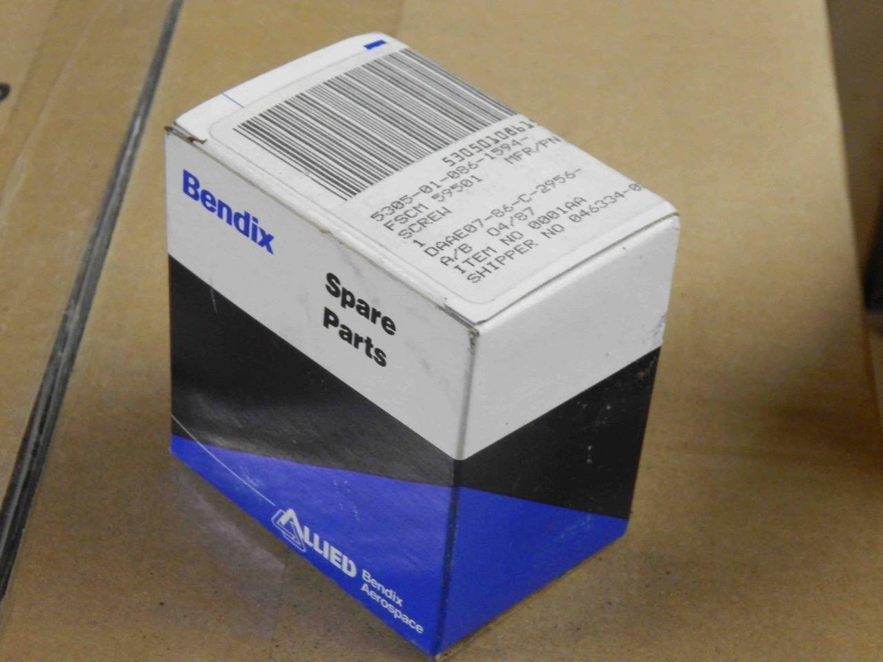 #154 Bendix Honeywell 2540474 E A100 Externally Relieved Body Screw NEW ...