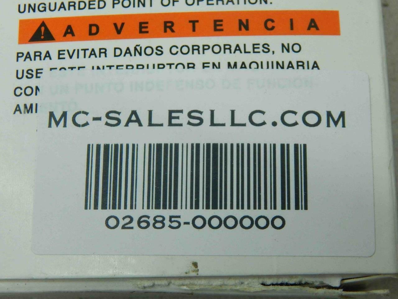 Linemaster T-91-S, 2W810 Treadlite II Foot Switch, 125/250VAC, 1/2HP ...