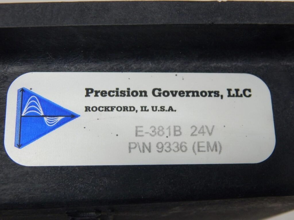 Precision Governors LLC E-381, E-381B, Controller, 24V, PN: 9336 – MC-Sales, llc