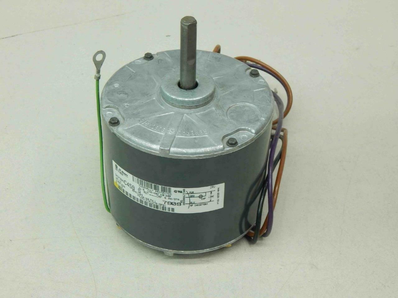 General Electric MOT03351 Permanent Split Capacitor Motor 1/3HP, 200 ...