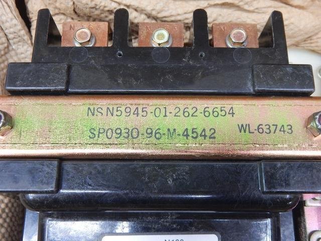 Ward Leonard N163–300A11 5945012626654, Electromagnetic Relay, 115V ...