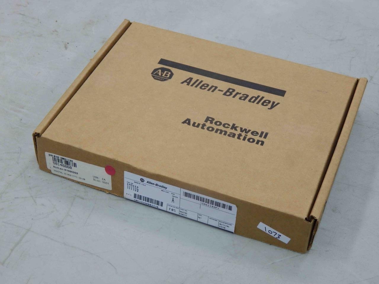 #1073 Allen Bradley 1771IG Ser A Input Module TTL 1771 IG Factory ...