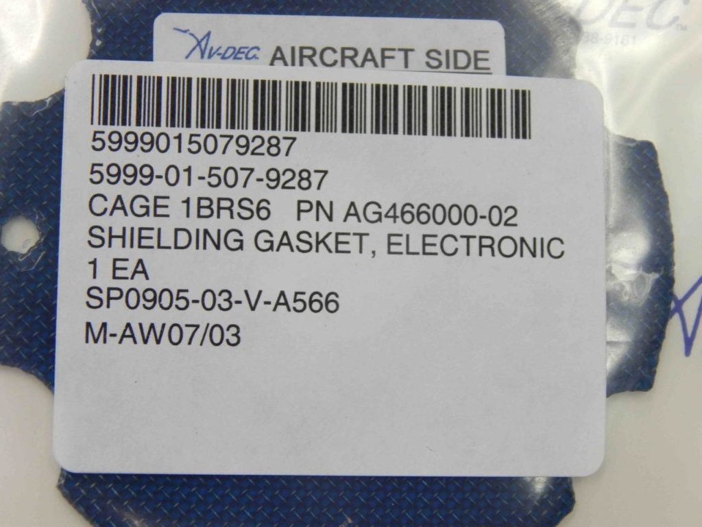 #136 AV-DEC AG466000-02 Hi Tak Polyurethane Shielding Gasket ( SOLD SEPARATELY) – MC-Sales, llc