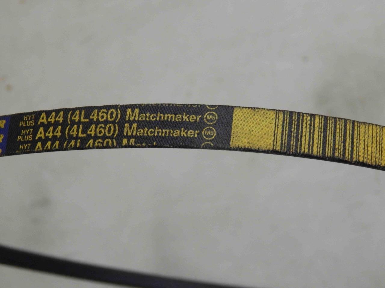 #224 Goodyear A44 4L460 46"L 1/2"W Matchmaker 1/2" x 46" HY-T Plus V ...