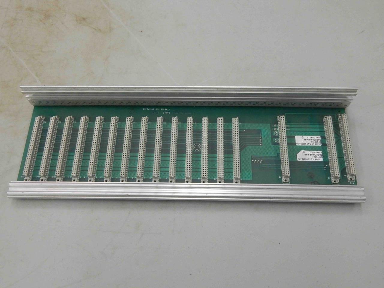 #116 Fisher Rosemount 41B5845 PWB Rev A CP6701X1 Backplane Assy ...