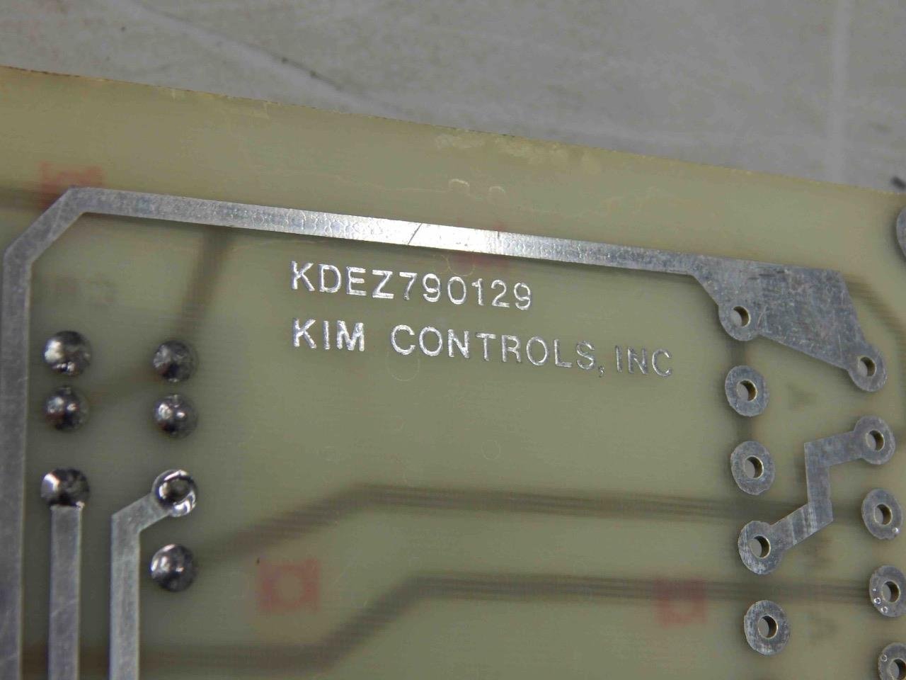#924 Kim Controls KDEZ790129 Time Duration Control Station PC Circuit ...