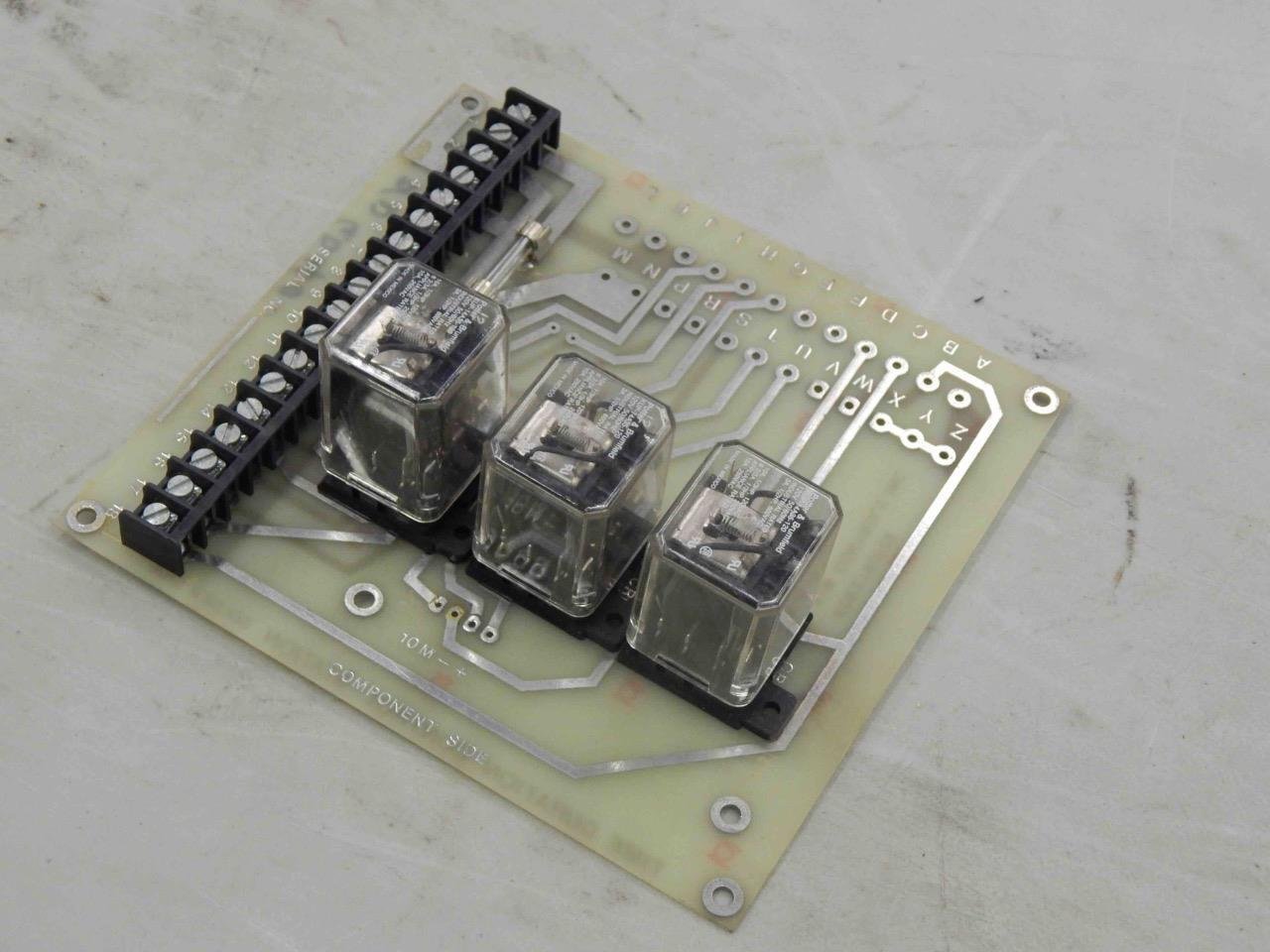 #924 Kim Controls KDEZ790129 Time Duration Control Station PC Circuit ...