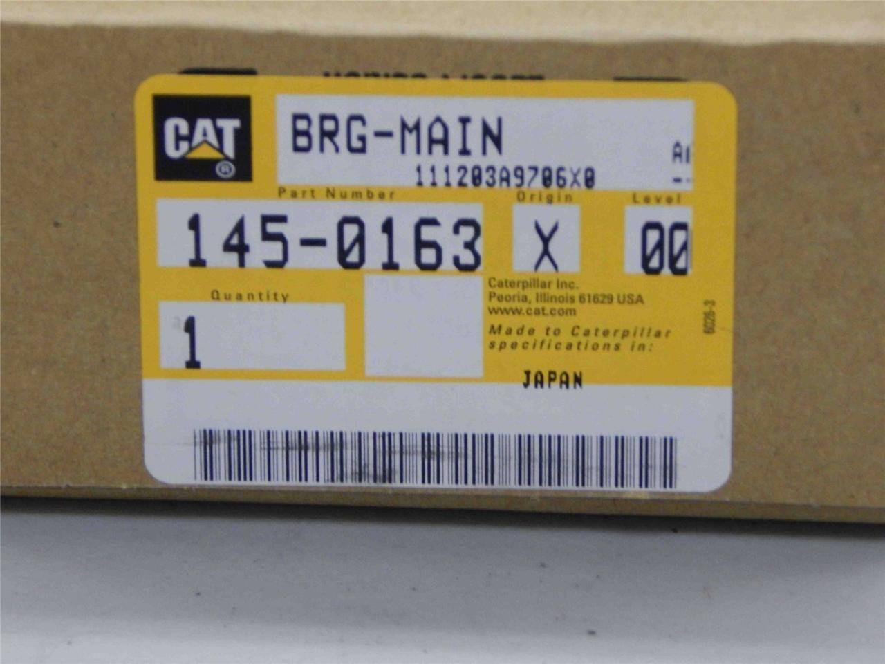 CAT Caterpillar BRG-MAIN Bearing Sleeve 145-0163 3120-01-360-5957 >NEW ...